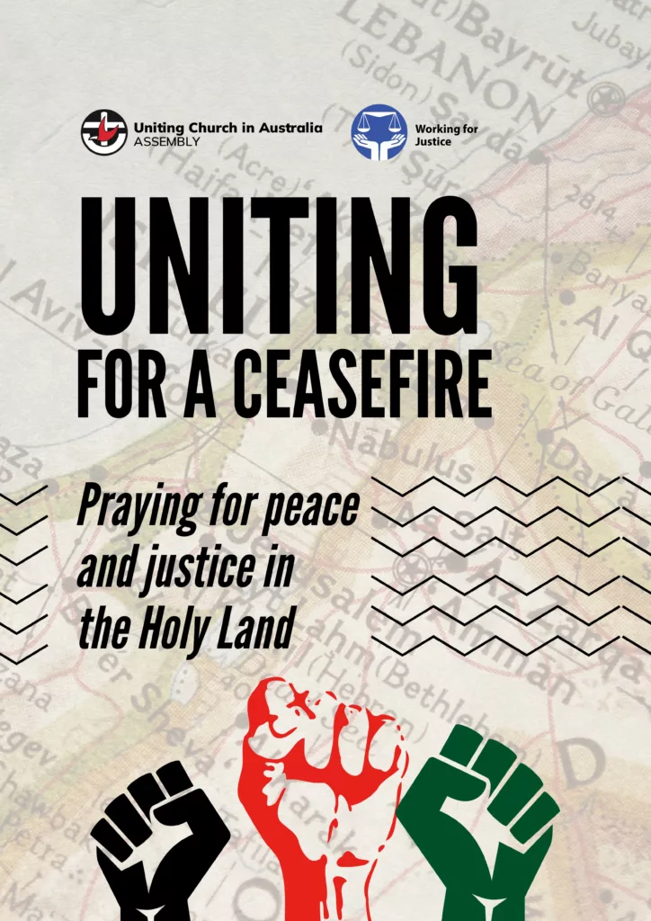Ceasefire Posters – Uniting Church Australia