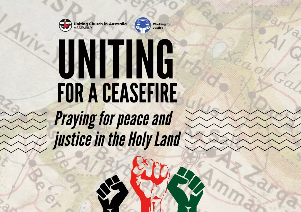 Ceasefire Posters – Uniting Church Australia